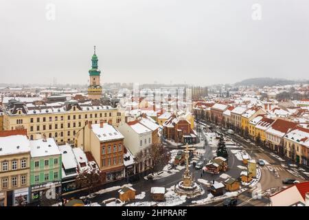 Urban landscape in Hungary - Sopron city. Medieval city Stock Photo - Alamy