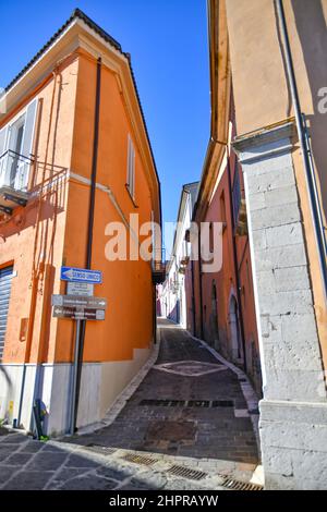 The Italian village of Montecalvo Irpino Stock Photo - Alamy