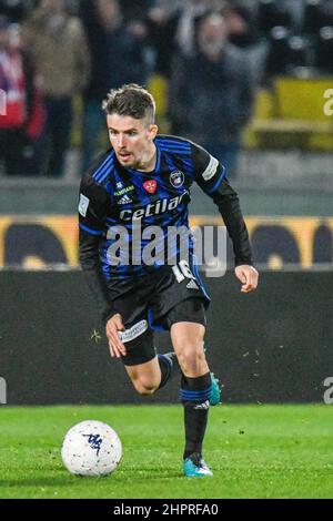 Pisa, Italy. 22nd Feb, 2022. Owner of Pisa Alexander Knaster during AC ...