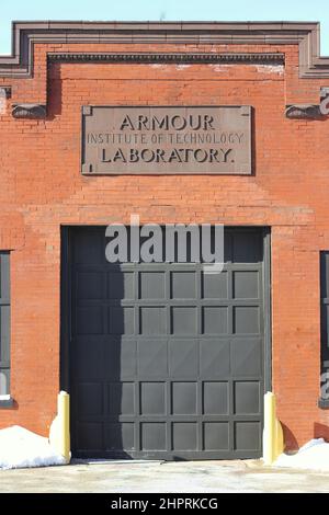 The official original plaque of the Armour Institute of Technology ...