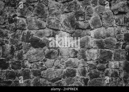 Abstract traditional stone wall pavement texture background. Bumpy ...