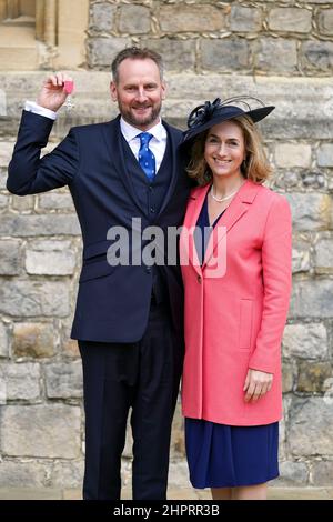 Mark Mathieson after he was made a MBE (Member of the Order of the ...