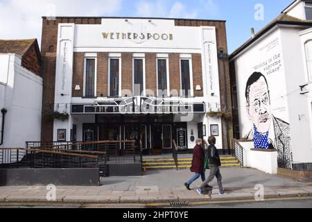 Wetherspoon pub Whitstable, named after local resident actor Peter ...