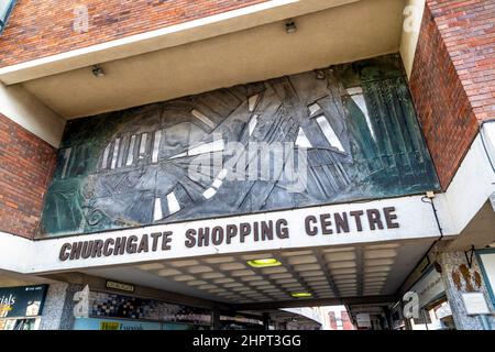 Churchgate Shopping Centre, Hitchin, Hertfordshire, UK Stock Photo - Alamy