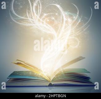 Worlds of magic and mystery lie within its pages. A book on an isolated ...