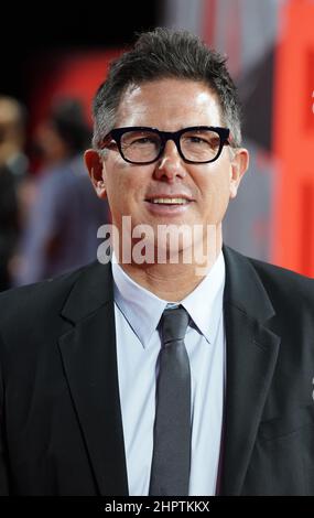 Dylan Clark attending the special screening of The Batman at BFI IMAX ...