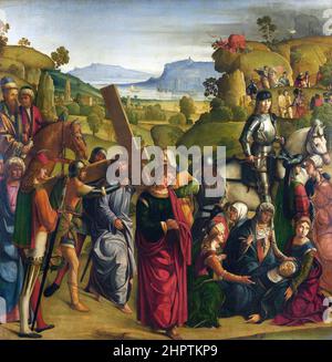 'Christ Carrying the Cross' by Boccaccio Boccaccino, displayed at the ...