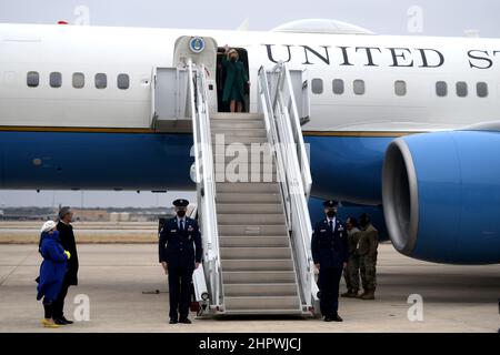 Jill Biden, Ed.D., First Lady of the United States meets Ron Nirenberg ...