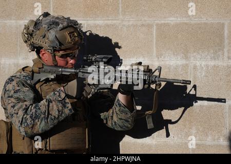 Expeditionary Operations Training Group (EOTG), hosts Marines with the ...