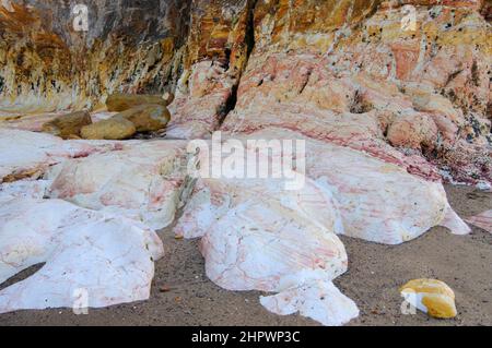 Rock formation on the beach, Darwin, Australia Stock Photo - Alamy