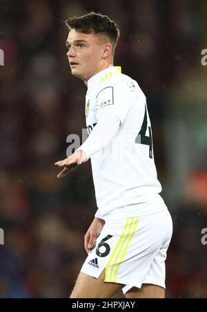 Jamie Shackleton of Leeds United during The FA Cup Third Round between ...