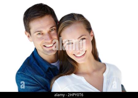 This romance is forever. Cropped portrait of an affectionate diverse ...