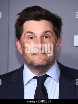 Michael Showalter arrives at the premiere of "The Dropout" at DGA ...