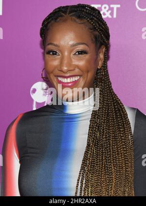 Stephanie Wash arrives at the 53rd NAACP Image Awards Nominees ...