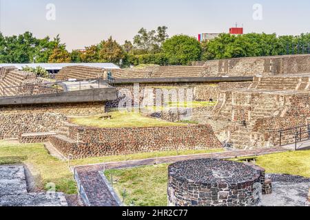 Plaza de las Tres Culturas (Three Culture Square) at Tlatelolco ...