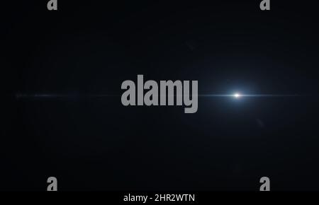 Lens Flare light over background. Easy to add overlay or screen filter ...
