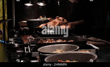 Hot Line The Kitchen Table at W Bangkok Hotel Stock Photo - Alamy