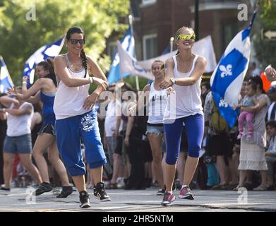 St Jean Baptiste Parade, Montreal, Quebec Stock Photo - Alamy