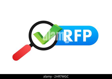 RFP Icon - request for proposal concept - idea Stock Vector Image & Art ...