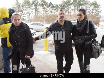 Dawn Muzzo, left, the mother of accused drunk driver Marco Muzzo ...