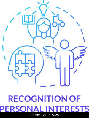 Recognition of personal interests concept icon Stock Vector Image & Art ...