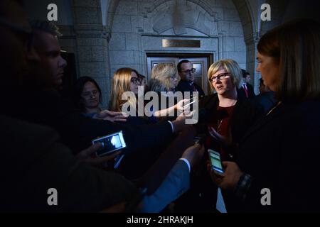 Minister of Sport and Persons with Disabilities Carla Qualtrough speaks ...