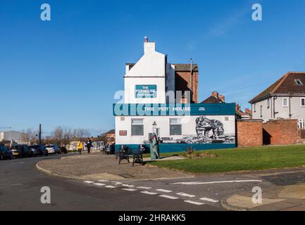 The Pot House pub at the Headland,Old Hartlepool,England,UK Stock Photo ...