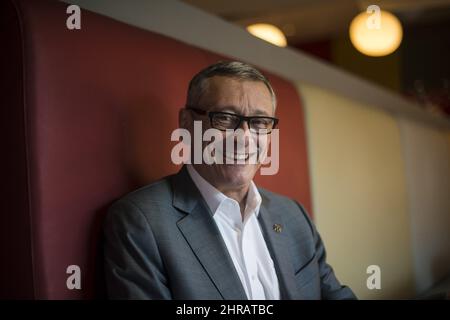 John Betts, CEO of McDonald's Canada, poses for a portrait in McDonald ...