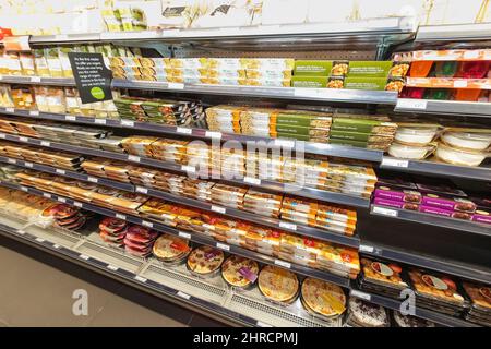 Closeup shot of an interior of Woolworths grocery store Stock Photo - Alamy