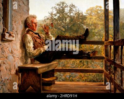 Frank Blackwell Mayer, Independence (Squire Jack Porter) 1858 Oil on ...