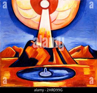 Yliaster (Paracelsus) 1932 by Marsden Hartley, born Lewiston, ME 1877 ...