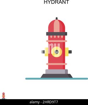 Hydrant isolated symbol Stock Vector Image & Art - Alamy