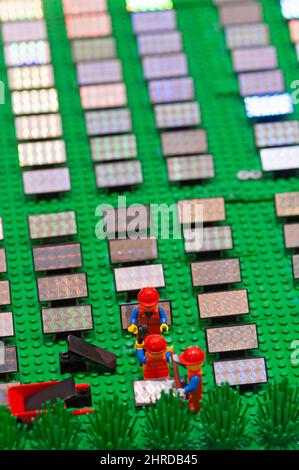 Lego Photovoltaic Panel Stock Photo - Alamy