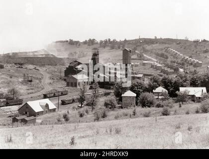 Pennsylvania Coal Mining Town, USA Stock Photo - Alamy