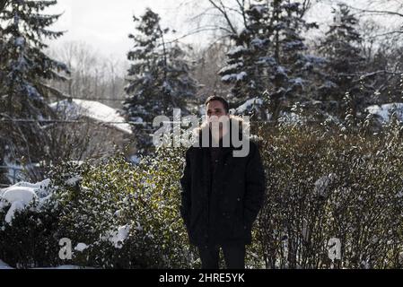 Charles Moniz poses for a photograph in Burlington, Ont., on Friday ...