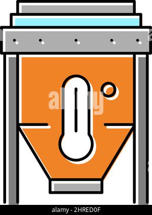 quartz sand mining for glass production icon doodle illustration Stock ...
