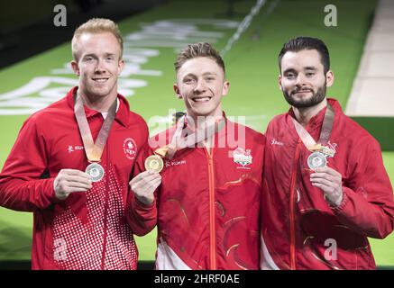 (left to right) Silver medalist England North's Sophie Ashurst, Gold ...