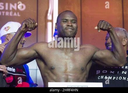 Boxing - WBC Light Heavyweight Title - Dennis Andries v JB Williamson - Picketts Lock Stadium ...