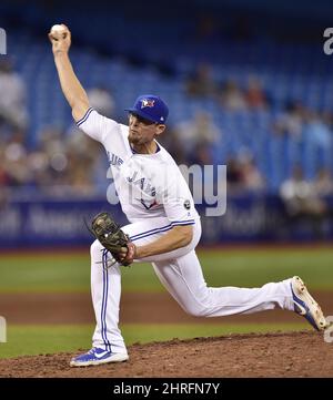 Detroit Tigers relief pitcher Tyler Holton throws against the Chicago ...