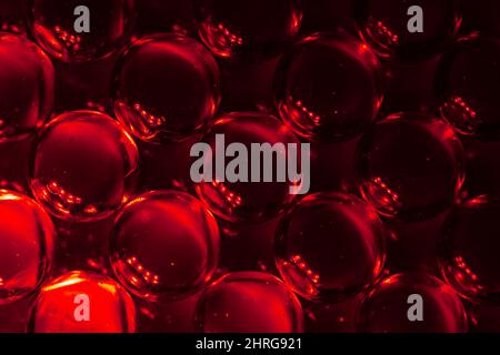 Beautiful gradient red Emerald Balls Color Background. Marble Magic ...