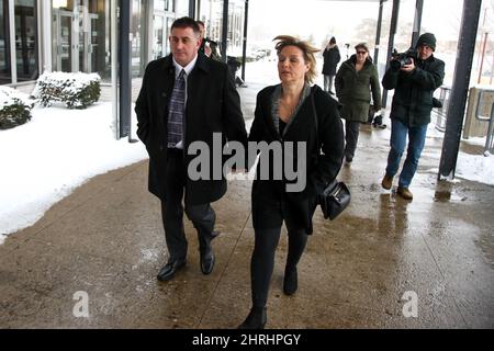 Former Canadian Gymnastics coach Dave Brubaker arrives at the ...