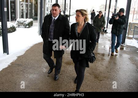 Former Canadian Gymnastics coach Dave Brubaker arrives at the ...