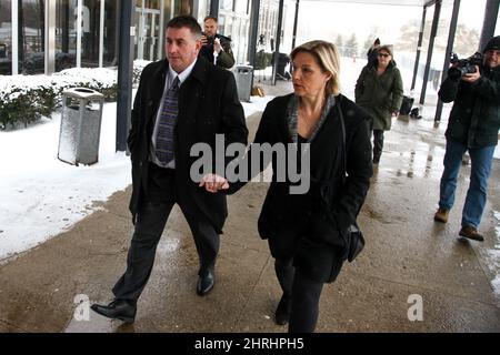 Former Canadian Gymnastics coach Dave Brubaker arrives at the ...