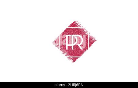 Alphabet Letters PR, RP, P or R Abstract Logo Icon Monogram Stock ...