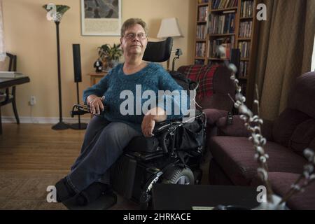 Tracy Odell, , 61, president of Citizens with Disabilities Ontario and ...