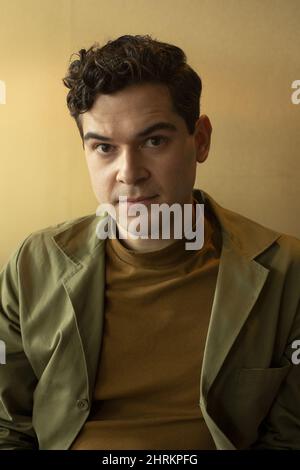 Daniel Maslany poses for a portrait in Toronto as he promotes a second ...
