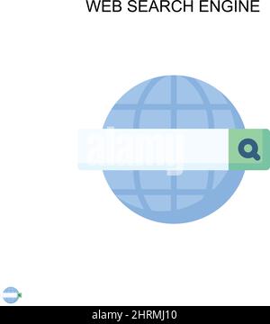Search engine Simple vector icon Stock Vector Image & Art - Alamy