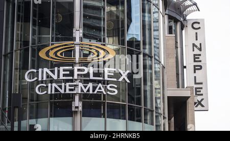 Cineplex Odeon Theater at Yonge and Eglinton in Toronto on Monday ...