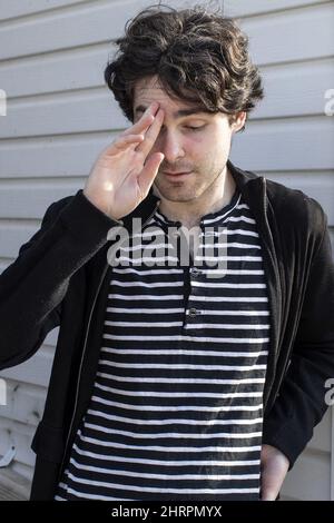 Evan Mead is photographed in Toronto on Saturday November 7, 2020. Mead ...