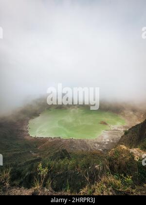 An aerial view of Chichonal Volcano in Chiapas, Mexico Stock Photo - Alamy